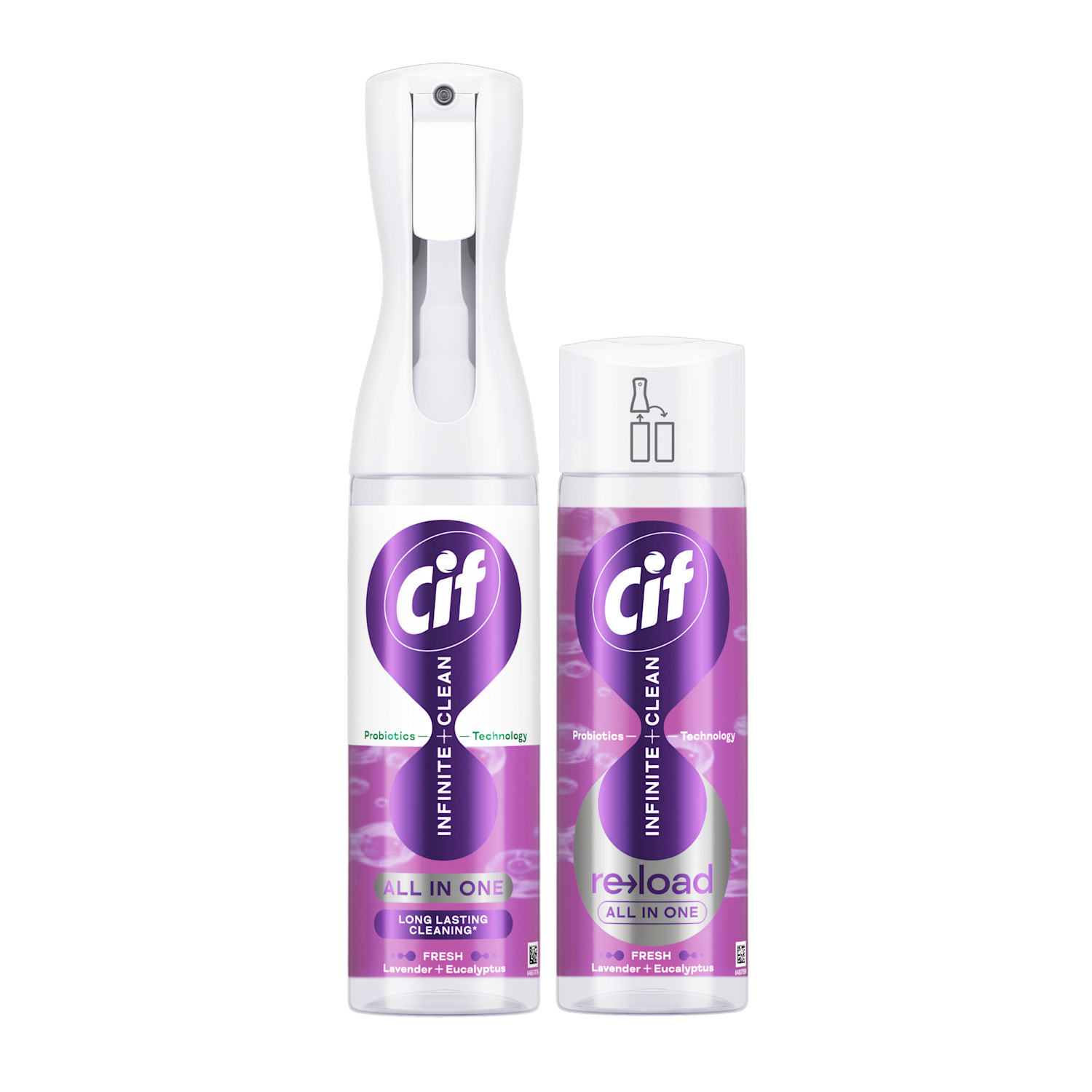 Cif Infinite Clean All In One Lotus & Mineral Salt Cleaner … | Cif
