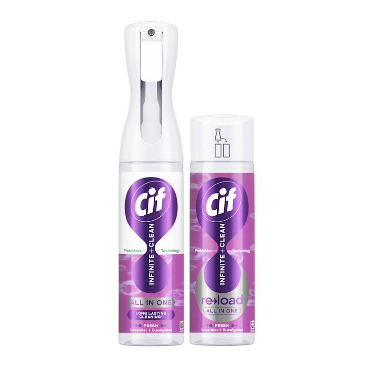 Cif Infinite Clean All In One Lime & Lemongrass Cleaner Spr… | Cif